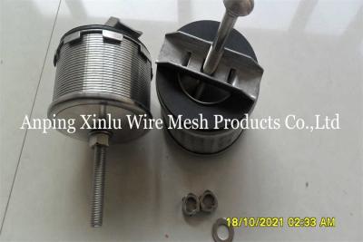 China Stainless Steel V Wire Single Flow Strainer Nozzle 53mm M24 for Sand Filter for sale