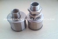 China Stainless Steel 904L Wedge Wire Filter Nozzle 45mm 0.2mm Slot Water Treatment for sale