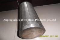 China 250 Micron Stainless Steel Industrial Water Filter Tube 304 316L Wedge Wire Screen Pipe 25-120mm OD for sale