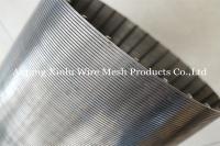China SS304 316L Wedge Wire Johnson Screen Tube 1mm Slot 2.9m Length Replaceable Filter Element for sale