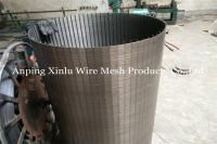 China 12 inch Stainless Steel Johnson Wedge Wire Water Well Filter Screen 323.9mm OD 1mm Slot for sale