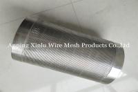 China 12 inch Stainless Steel Johnson Wedge Wire Water Well Filter Screen 323.9mm OD 1mm Slot for sale