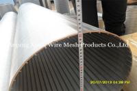 China Stainless Steel Vee Wire Screen Basket 2-20 Inch Continuous Slotted Opening for Water Well for sale