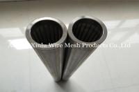 China 75mm Johnson Vee Wire Wrapped Continuous Slotted Screen Pipe Pump Filter for Water Well for sale