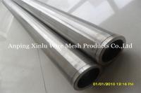 China Johnson Vee Wire Continuous Slotted Casing Pipe Water Well Screen Tube 75mm for sale