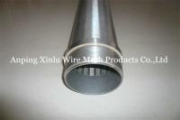 China Stainless Steel Wire Wrap Continuous Slot Screen for Deep Well Drilling 0.10-3mm Slot for sale