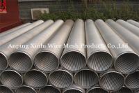 China Wire Wrapped Continuous Slot Screen For Deep Well Drilling Ss Material for sale