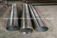 China 5800mm Continuous Slot Well Screen 99% Filter Rating API STC Connection Stainless Steel for sale