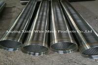 China 5800mm Continuous Slot Well Screen 99% Filter Rating API STC Connection Stainless Steel for sale