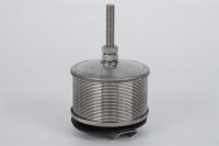 China 82mm Double Flow SS Johnson Screen Nozzle Wedge Wire Filter False Bottom Nozzle 0.25-0.5mm Slot for sale