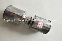 China Stainless Steel Wire Wrap Screen Nozzle Double Head Filter 82mm 0.2-0.5mm Slot for sale