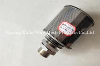 China Stainless Steel Wire Wrap Screen Nozzle Double Head Filter 82mm 0.2-0.5mm Slot for sale