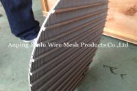 China Stainless Steel Wedge Wire Flat Panel 0.5mm Slot 2000x1200mm for Filtering and Grain Drying for sale