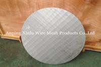 China Diameter 500mm Johnson Wedge Wire Screen Flat Panel For Filtering And Grain Drying for sale