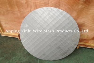 China Diameter 500mm Johnson Wedge Wire Screen Flat Panel For Filtering And Grain Drying for sale