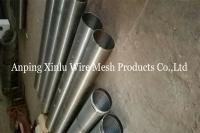 China 219mm Johnson Spiral V Wire Dewatering Well Screen Pipe No Magnetic Polishing 8 Inch 0.040 Slot for sale