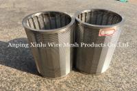 China 219mm Johnson Spiral V Wire Dewatering Well Screen Pipe No Magnetic Polishing 8 Inch 0.040 Slot for sale