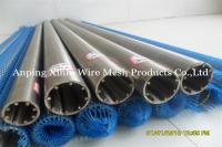 China Electrolytic Polished Wedge Wire Well Screen Pipe 100 Micron Slot 304 Stainless Steel for sale