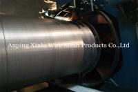 China 16 Inch Stainless Steel Wedge Wire Screen Pipe 1.0mm Slot Customizable Length for sale