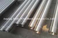 China Stainless Steel Wedge Wire Screen Pipe 0.25mm Slot 6m Length for Water Well Filtration for sale