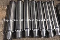 China Stainless Steel Wedge Wire Screen Pipe 168.3mm OD Non Clogging Water Filtration for sale