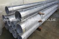China 10 Inch Welded V Wire Screen Pipe 0.5mm Slot Stainless Steel Water Well Filter for sale