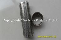 China 4-1/2 Inch 114.3mm OD V Wire Wrapped Well Screen Pipe Corrosion Resistant Stainless Steel for sale