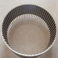 China 3.2x6mm Continuous Slot Vee Wire Wrapped Screen Pipe for Deep Well Drilling for sale