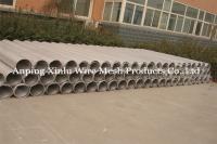 China 12 inch 304 Stainless Steel V Wire Wrapped Screen Pipe Slot 1.0mm for Water Well for sale