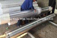 China 304 Stainless Steel Johnson Wire Wrapping Sand Control Screen 2900mm Length 1.0mm Slot for sale