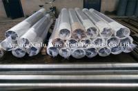 China 6-5/8 Inch Continuous Slot Vee Wire Water Well Screen 0.75mm Slot 5.8m Length for Sand Control for sale