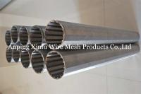China 6-5/8 inch Continuous Slot Vee Wire Water Well Screen 0.75mm Slot Sand Control for sale