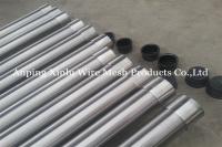 China Stainless Steel Vee 300micron Slot Sand Control Water Well Screen 88.9mm OD Male Female Threaded for sale