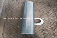 China 316L Reverse Continuous Slot Wedge Wire Screen Cylinder 1.5x2mm Slot 300mm ID for sale