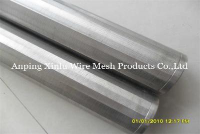 China ISO Profile V Wire Johnson Sand Control Screens Pipe With 0.04