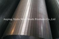 China Stainless Steel Johnson Type Wedge Wire Rotary Drum Screen OD920mm Slot 1.0mm for sale
