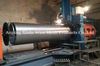 China Stainless Steel Johnson Type Wedge Wire Rotary Drum Screen OD920mm Slot 1.0mm for sale