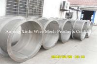 China Full Welded Wire Mesh Drum Inner Diameter 1250mm for Waste Water Treatment for sale
