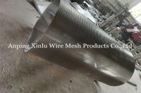 China Full Welded Wire Mesh Drum Inner Diameter 1250mm for Waste Water Treatment for sale