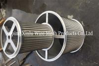 China Full Welded Wire Mesh Drum Inner Diameter 1250mm for Waste Water Treatment for sale