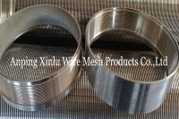China Stainless Steel Johnson Slot 30 Water Well Wire Screen 89mm OD for 200m Deep Tube Well for sale