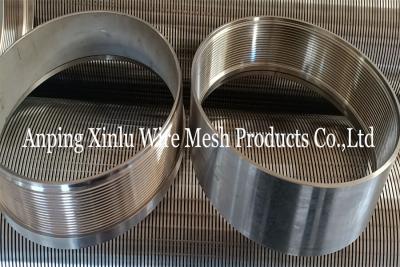 China Stainless Steel Johnson Slot 30 Water Well Wire Screen 89mm OD for 200m Deep Tube Well for sale