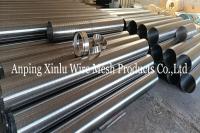 China Non Magnetic Stainless Steel Vee Shaped Continuous Slot Water Well Screen Pipe 273mm 1.0mm Slot for sale