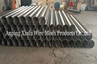 China Non Magnetic Stainless Steel Vee Shaped Continuous Slot Water Well Screen Pipe 273mm 1.0mm Slot for sale