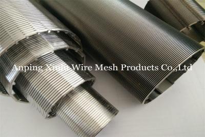 China Wastewater Treatment Wedge Wire Johnson Screen Pipe Diameter 16