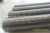 China Johnson Type Wedge Wire Screen Pipe Continuous Slot 125mm OD Stainless Steel 304 for sale