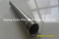 China Stainless Steel Wedge Wire Screen Pipe Slot 0.15mm DN60mm for Wastewater Filter for sale