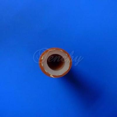 China Weaving Soft Silicone Tubing Odorless Braid Reinforced Silicone Hose for sale