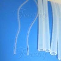 China OEM High Temp Silicone Rubber Tubing Non Toxic 0.5mm - 100mm Customized for sale