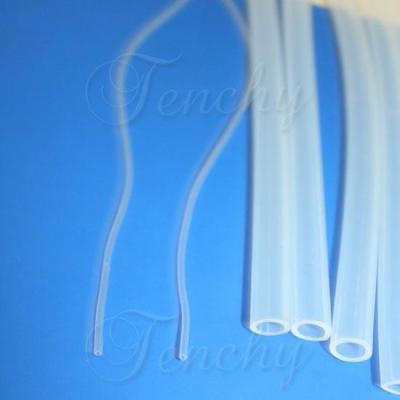 China OEM High Temp Silicone Rubber Tubing Non Toxic 0.5mm - 100mm Customized for sale